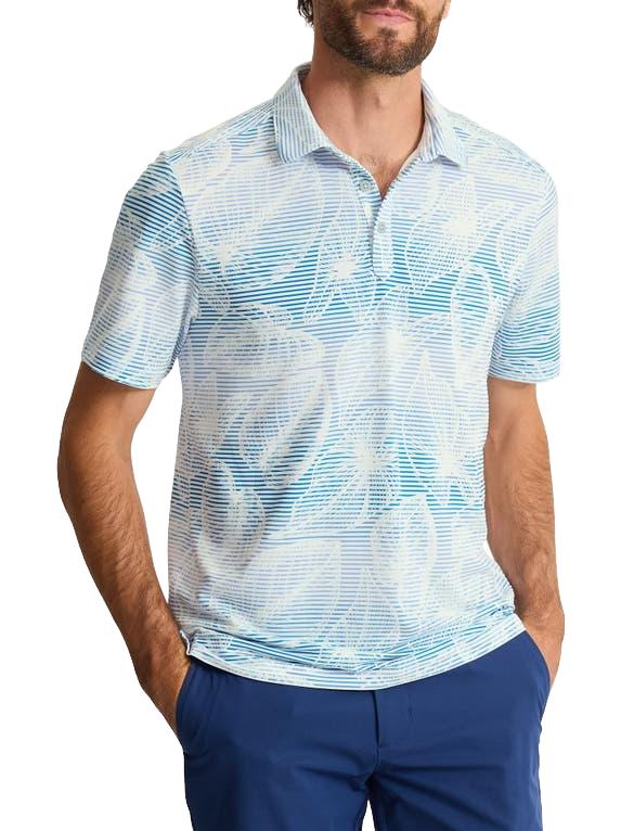 TOMMY BAHAMA costa wave islandzone® fade polo